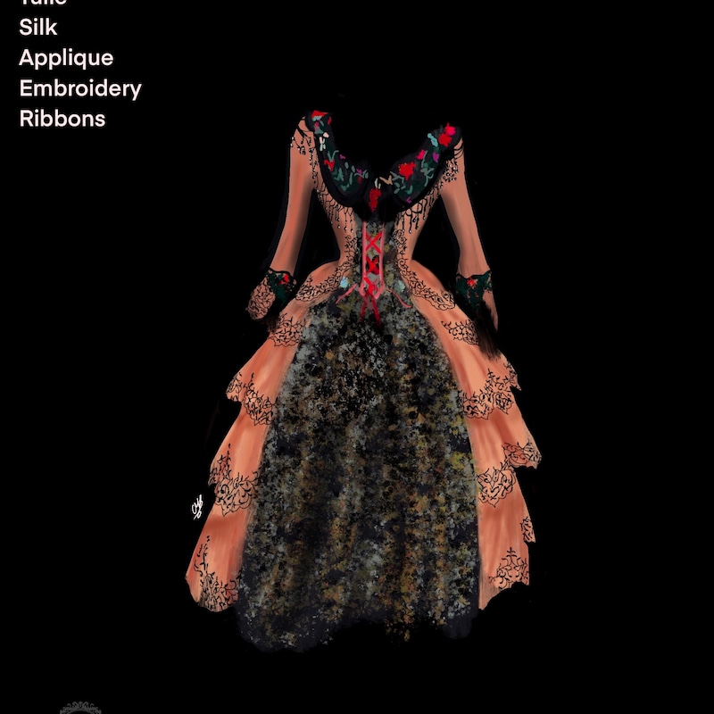 Phantom of the Opera Dress - Etsy