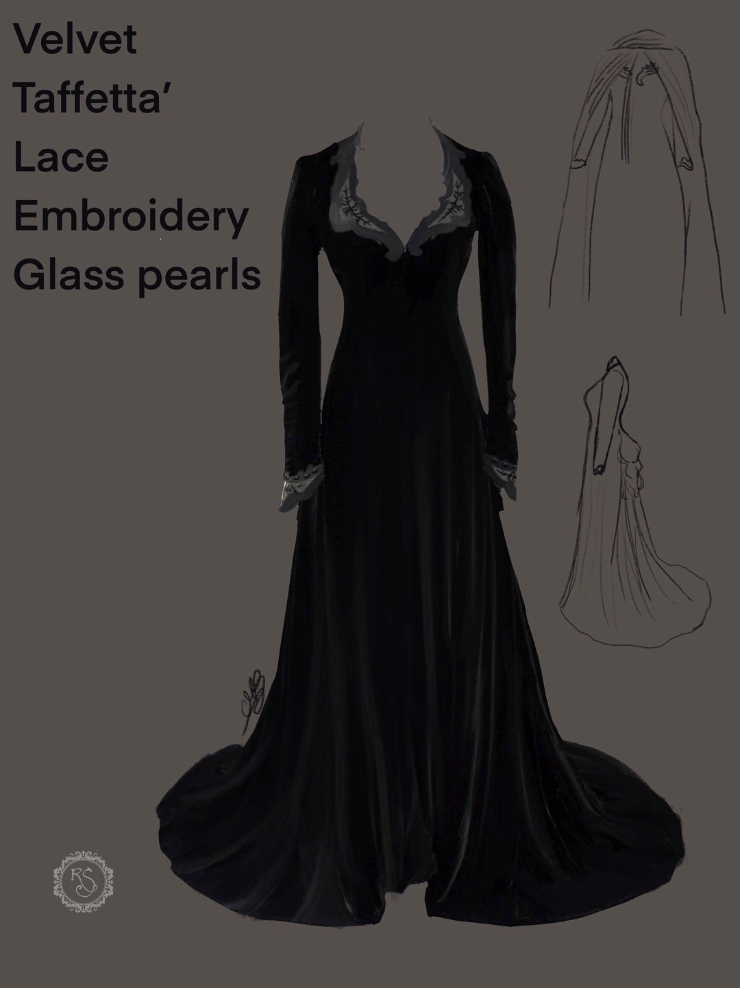 Phantom Dress, Christine Dress, Wandering Child Dress, Victorian Age ...