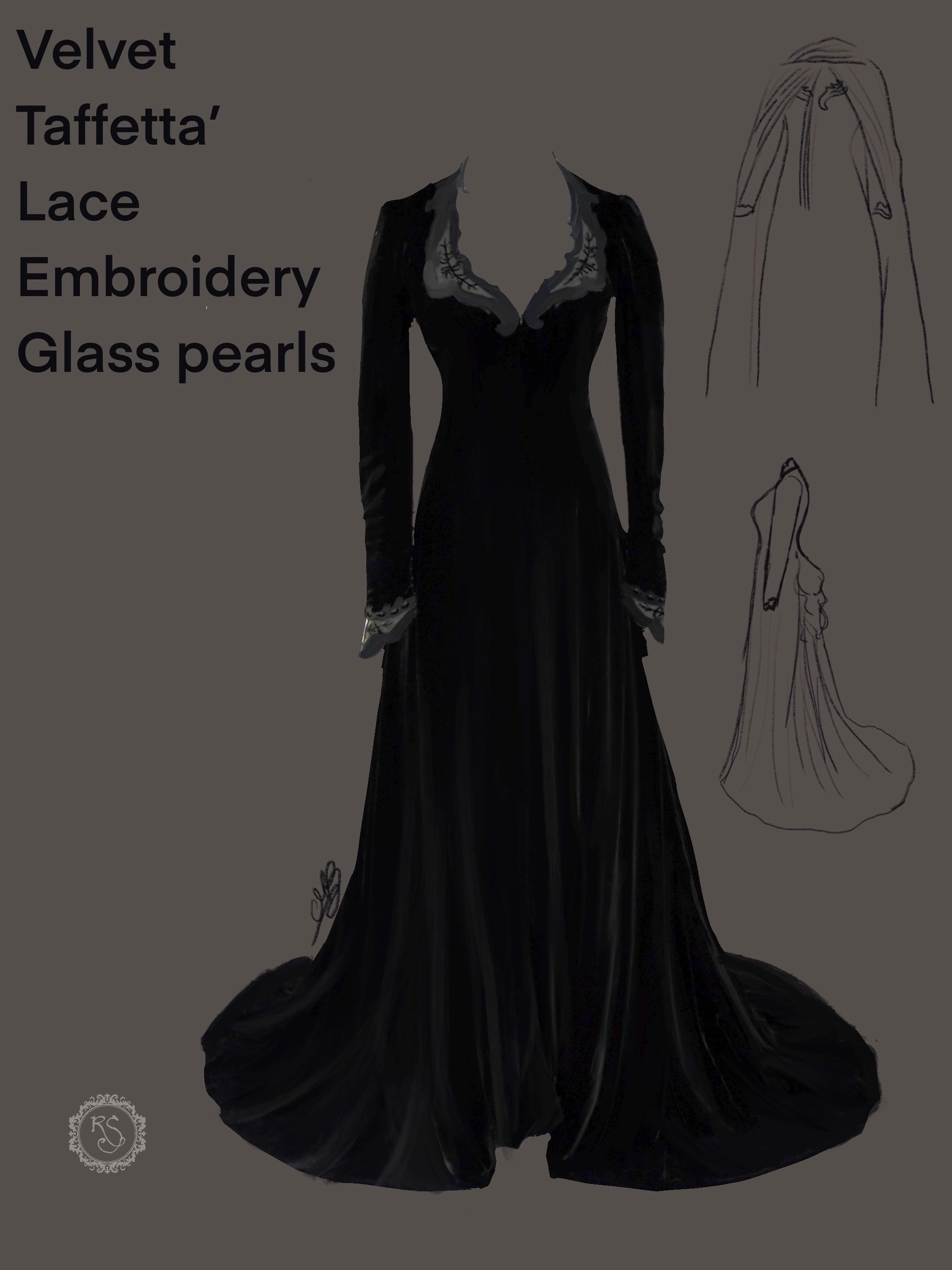 Phantom Dress, Christine Dress, Wandering Child Dress, Victorian Age ...