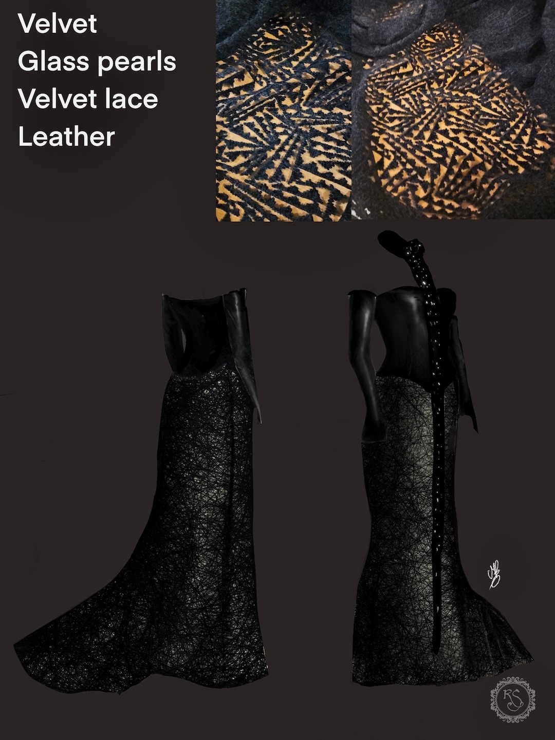 Padme Fireside Dress, Padme Corset Dress, Padme Costume, Padme Leather ...