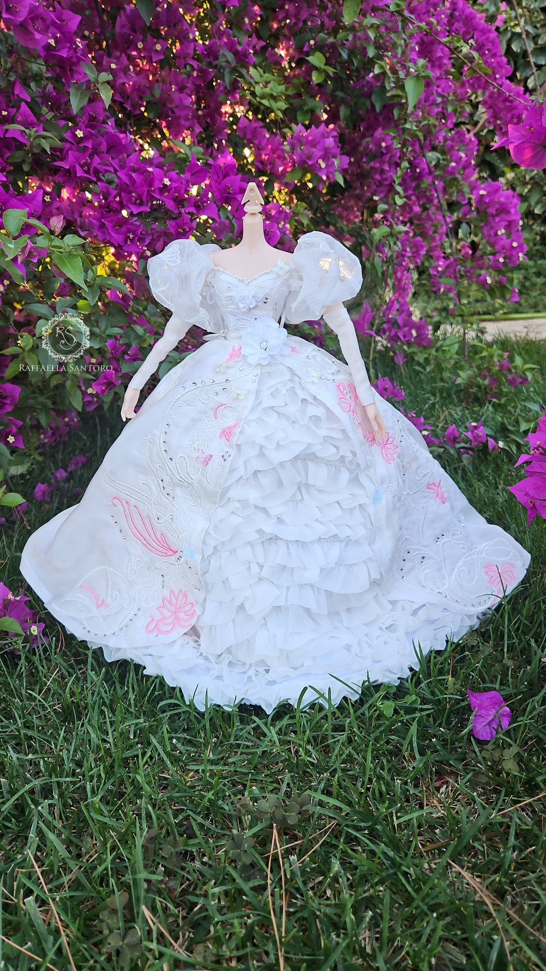 Replica of Giselle Dress, Giselle Doll Dress, Giselle Princess Doll ...