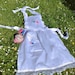 Cindy: Cottagecore Apron With Embroideries 100% Cotton, High Quality ...