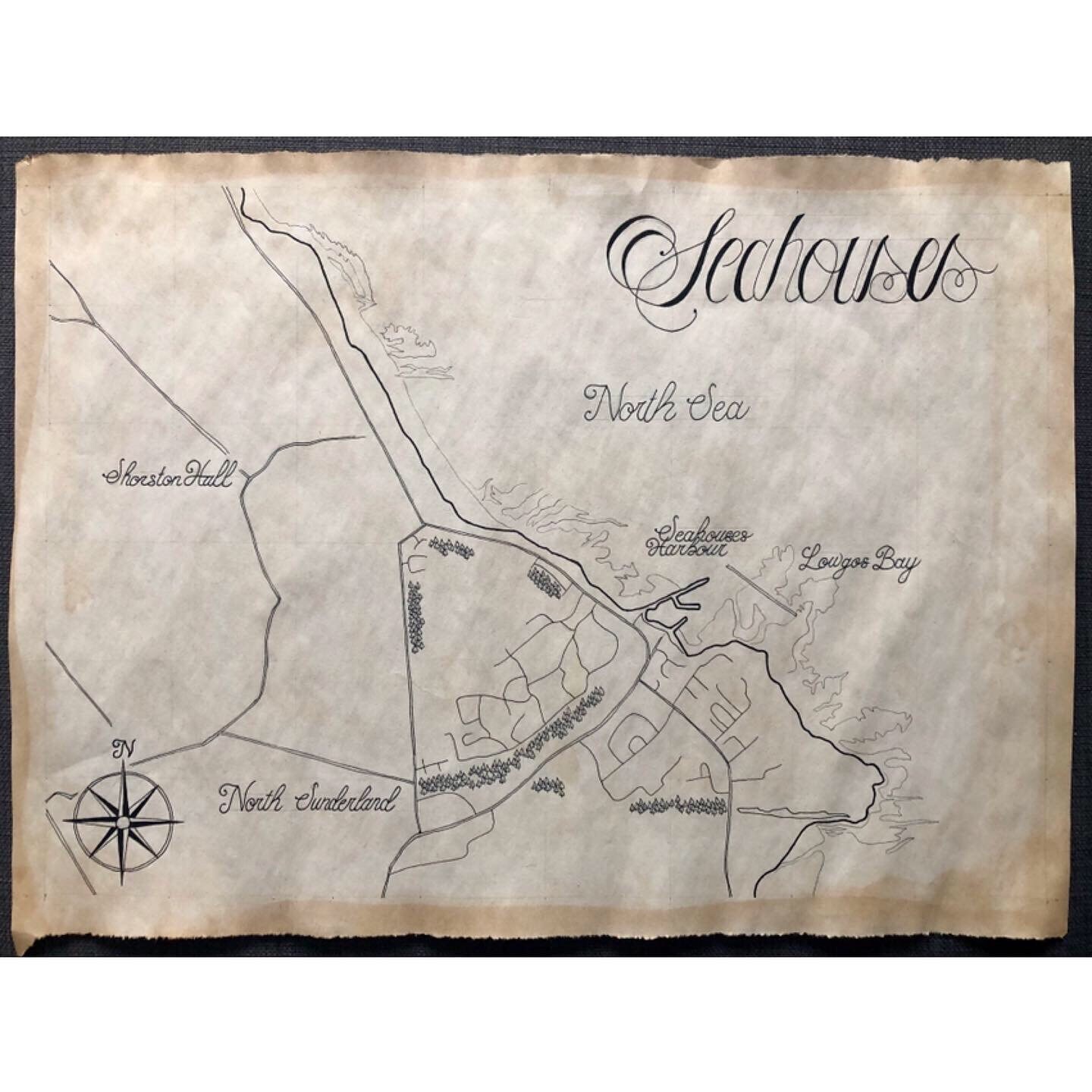 Custom, Hand-drawn Map - Etsy