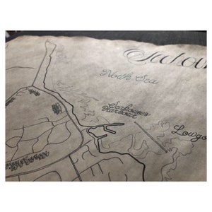 Custom, Hand-drawn Map - Etsy