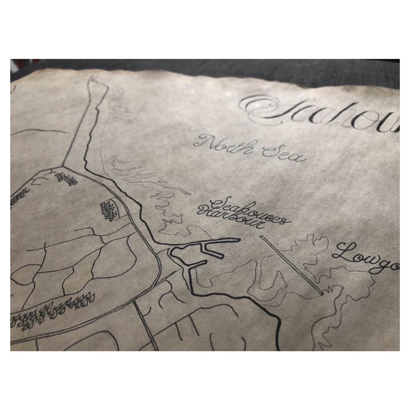 Custom, Hand-drawn Map - Etsy