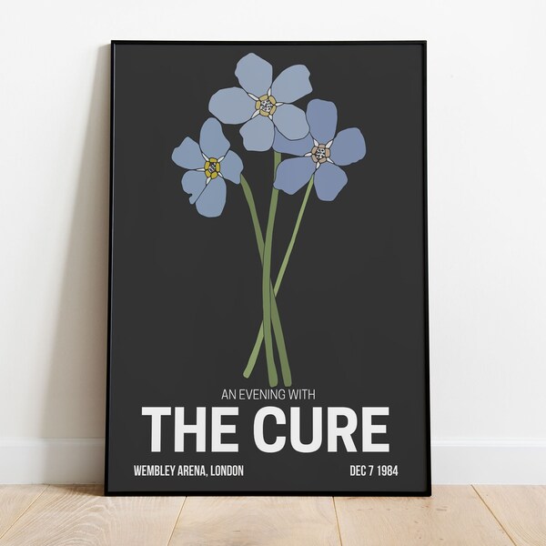 The Cure Poster - Etsy