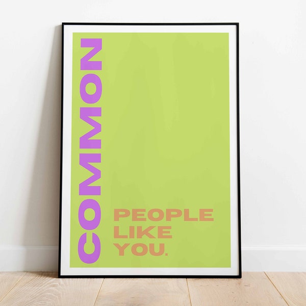 Common People - Etsy