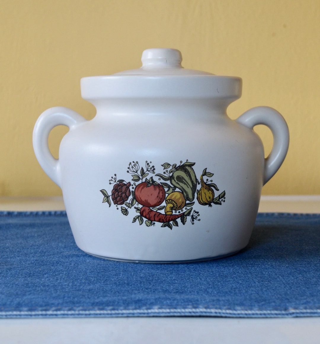 Spice O Life! Vintage Mccoy 341 Crock/bean Pot With Lid! - Etsy