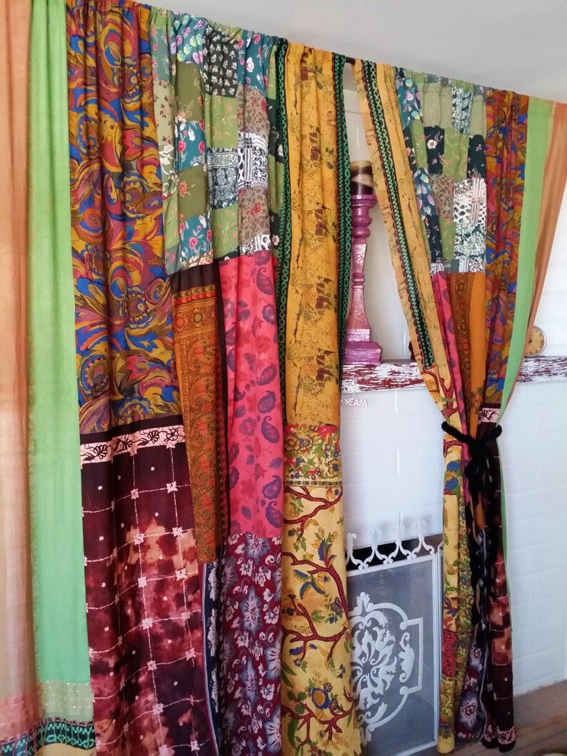 Wholesale Lot of Indian Vintage Old Silk Sari Multi Color - Etsy