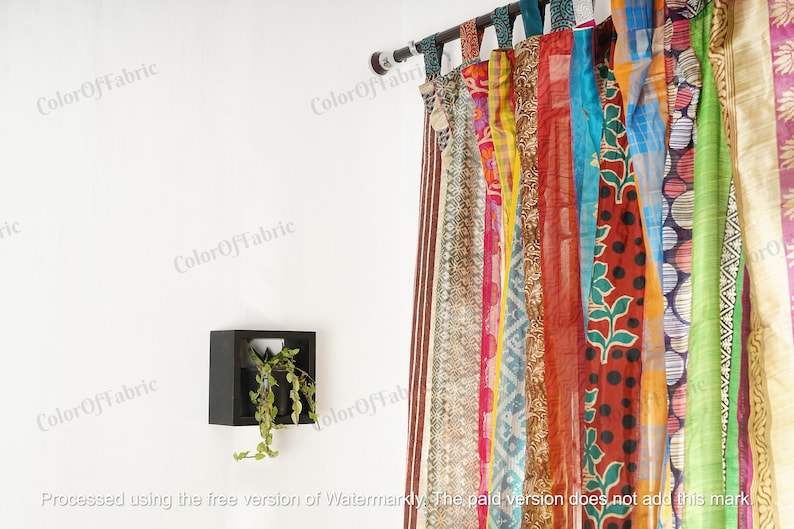 Wholesale Lot of Indian Vintage Old Silk Sari Multi Color Handmade ...