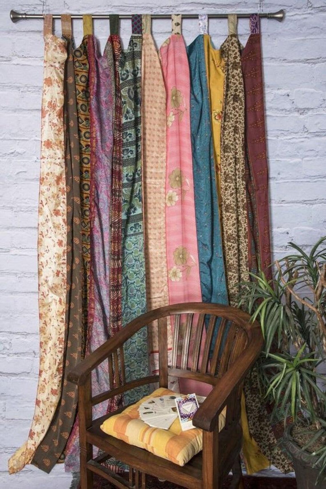 Indian Vintage Old Silk Sari Multi Color Handmade Patchwork - Etsy
