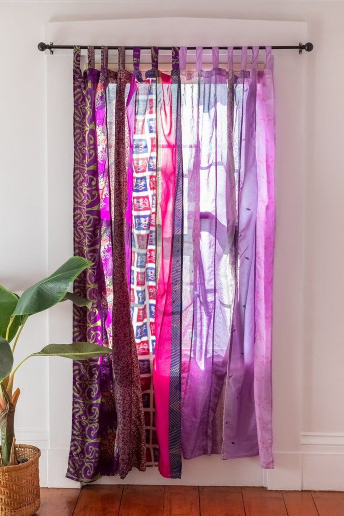 Indian Vintage Old Silk Sari Fabric Made Multi Color Handmade - Etsy