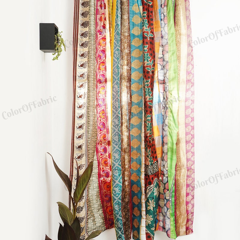 Multi Color Curtains - Etsy