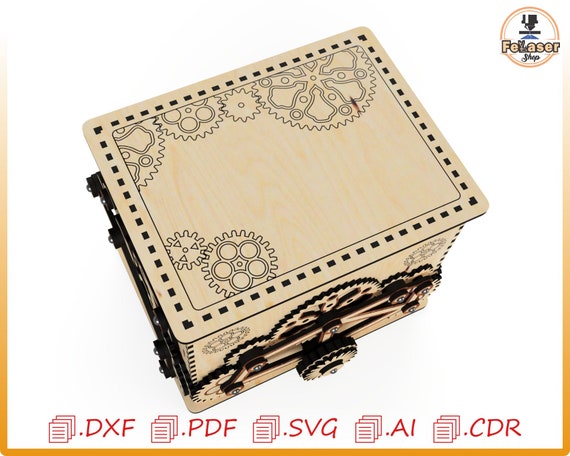 Cnc Plans Box Template Laser Cut Box Cnc Wood Box Template, 57% OFF