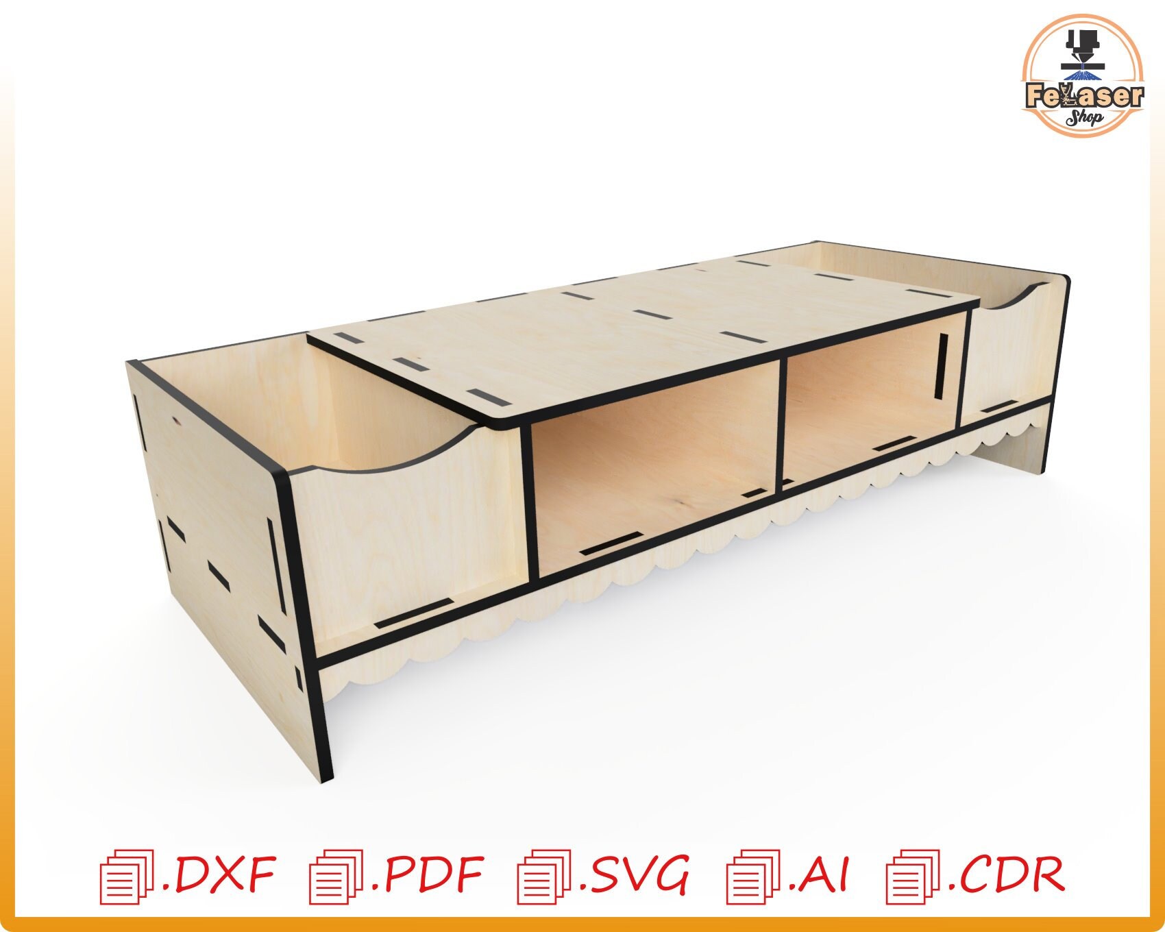 Computer Monitor Table Organizer Pc Organizer Monitor Shelf - Etsy