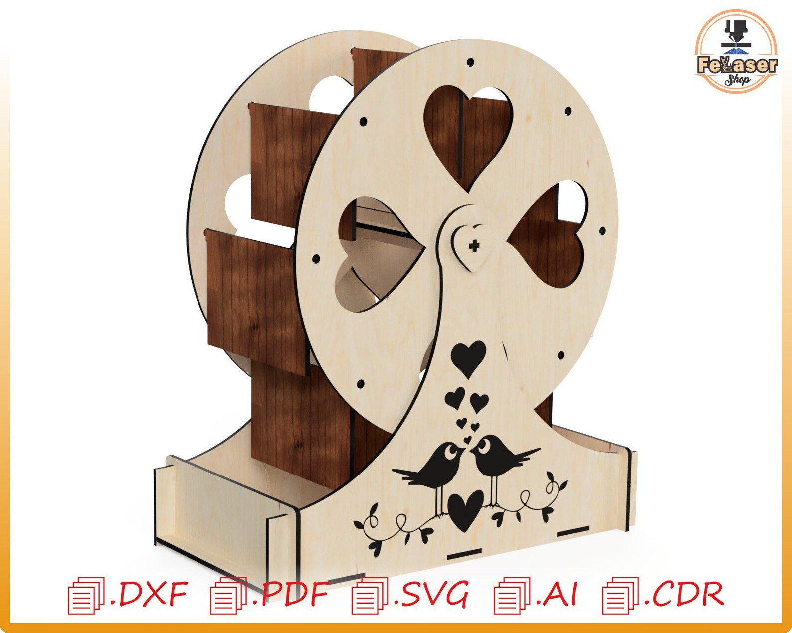 Laser Cut Photo Wheel SVG: Carousel Template (digital Download) - Etsy UK