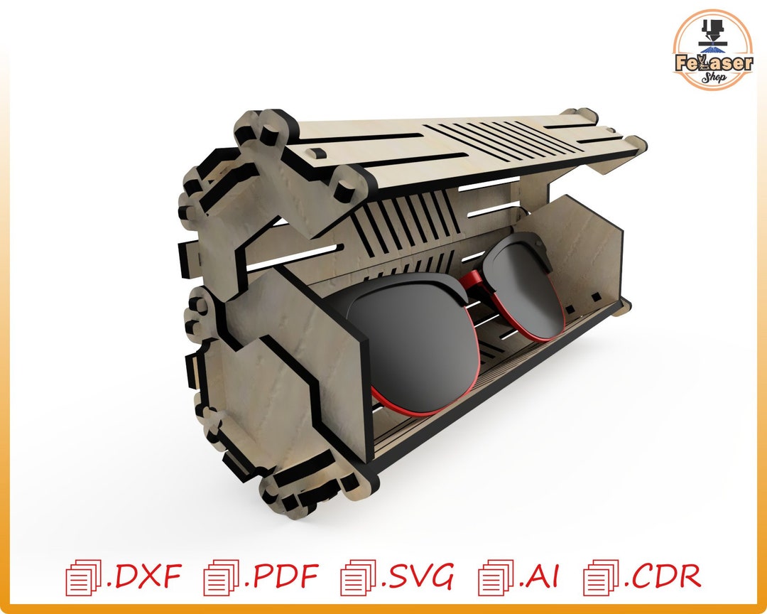 Hexagonal Box, Lens Box, Table Organizer, Color Box, Laser Cutting ...