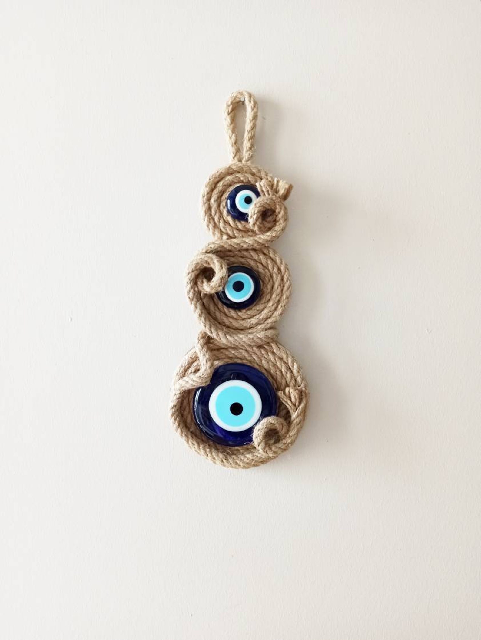 Evil Eye Hanging Rope Wall Decor Evil Eye Door Hanging - Etsy