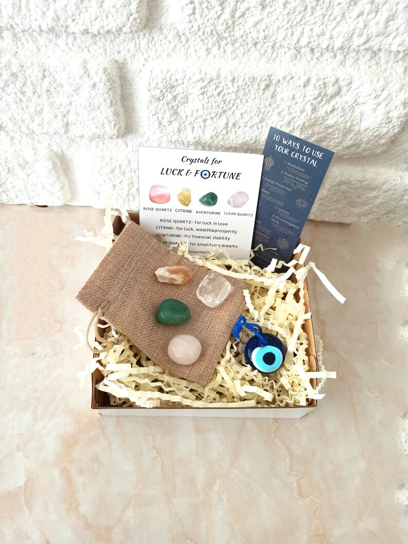 Luck and Fortune Crystal Kit, Money Crystal Set, Success Crystals ...