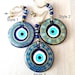 Large Round Bead Large Evil Eye Decor Turkish Eye Hanging - Etsy