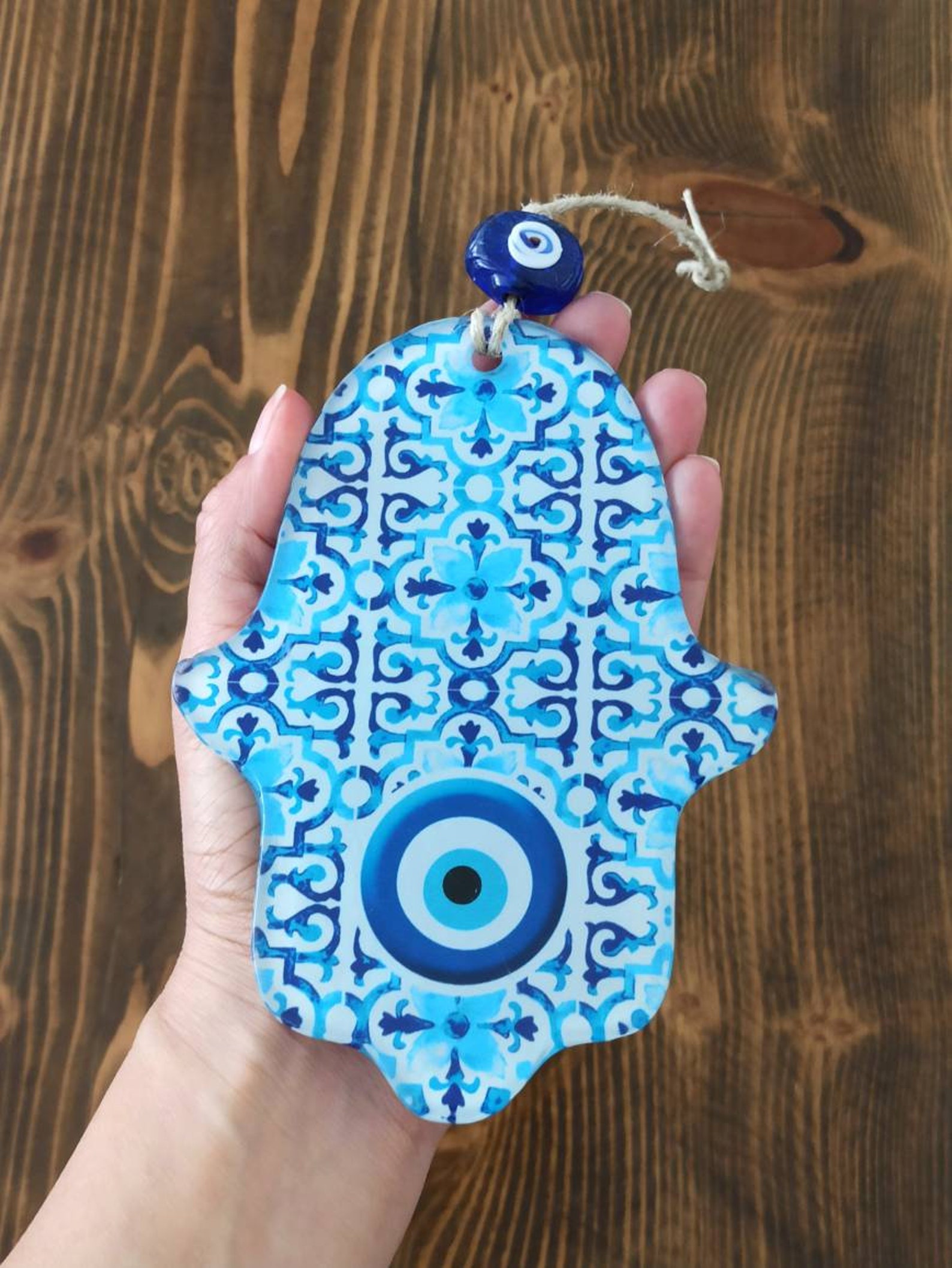 Hamsa Home Decor Hamsa Hand Art Hamsa and Evil Eye Hamsa - Etsy