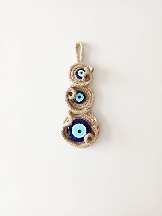 Evil Eye Hanging Rope Wall Decor Evil Eye Door Hanging - Etsy