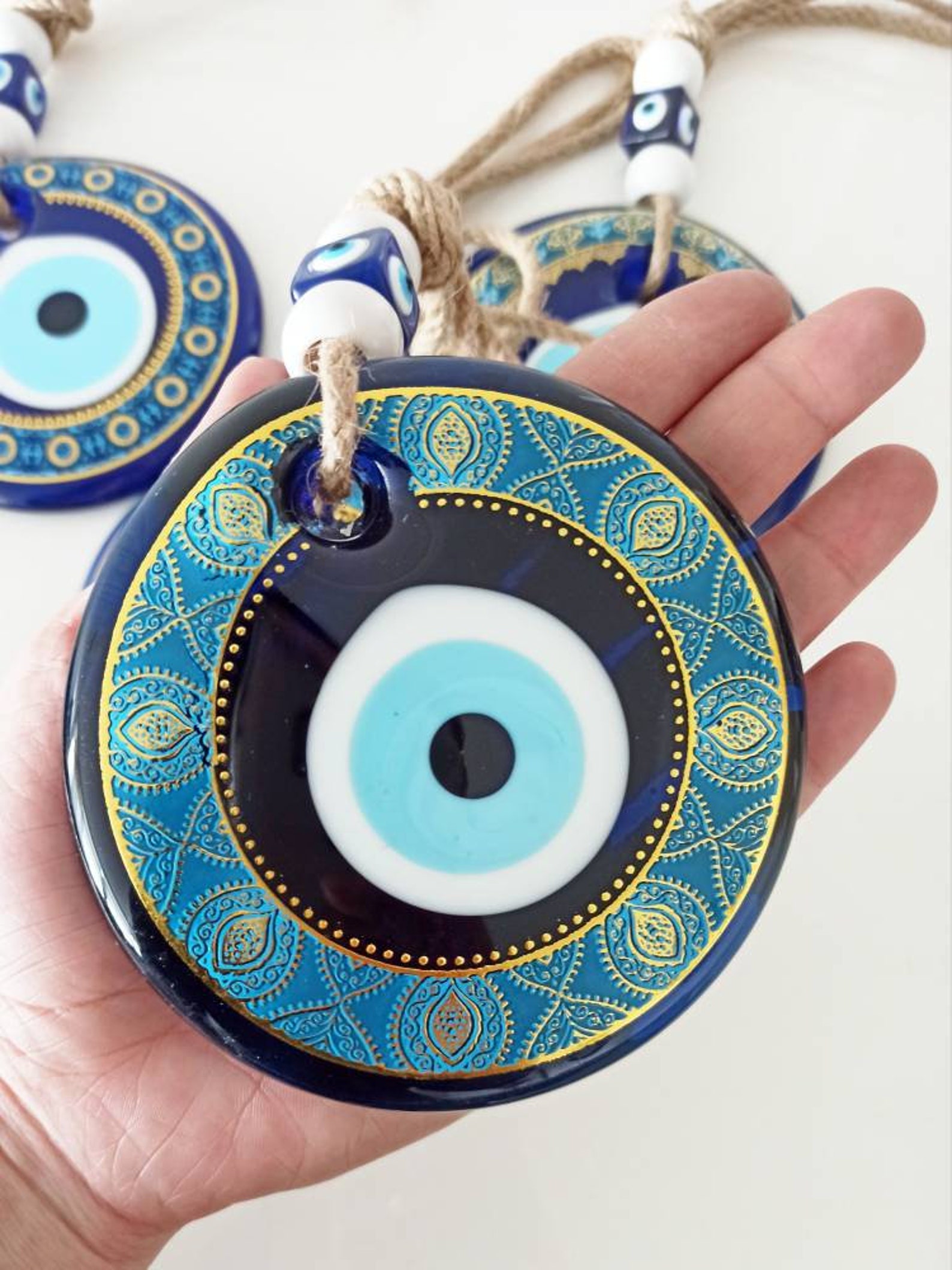 Large Evil Eye Wall Hanging Evil Eye Wall Decor Evil Eye | Etsy