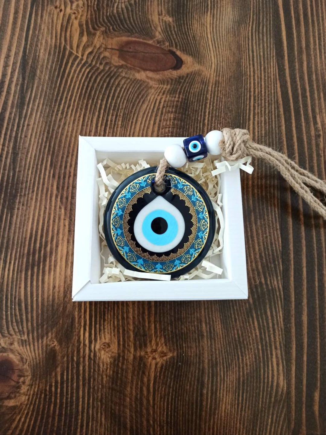 Evil Eye Wall Hanging, Spiritual Gift Box, Evil Eye Decor, House ...