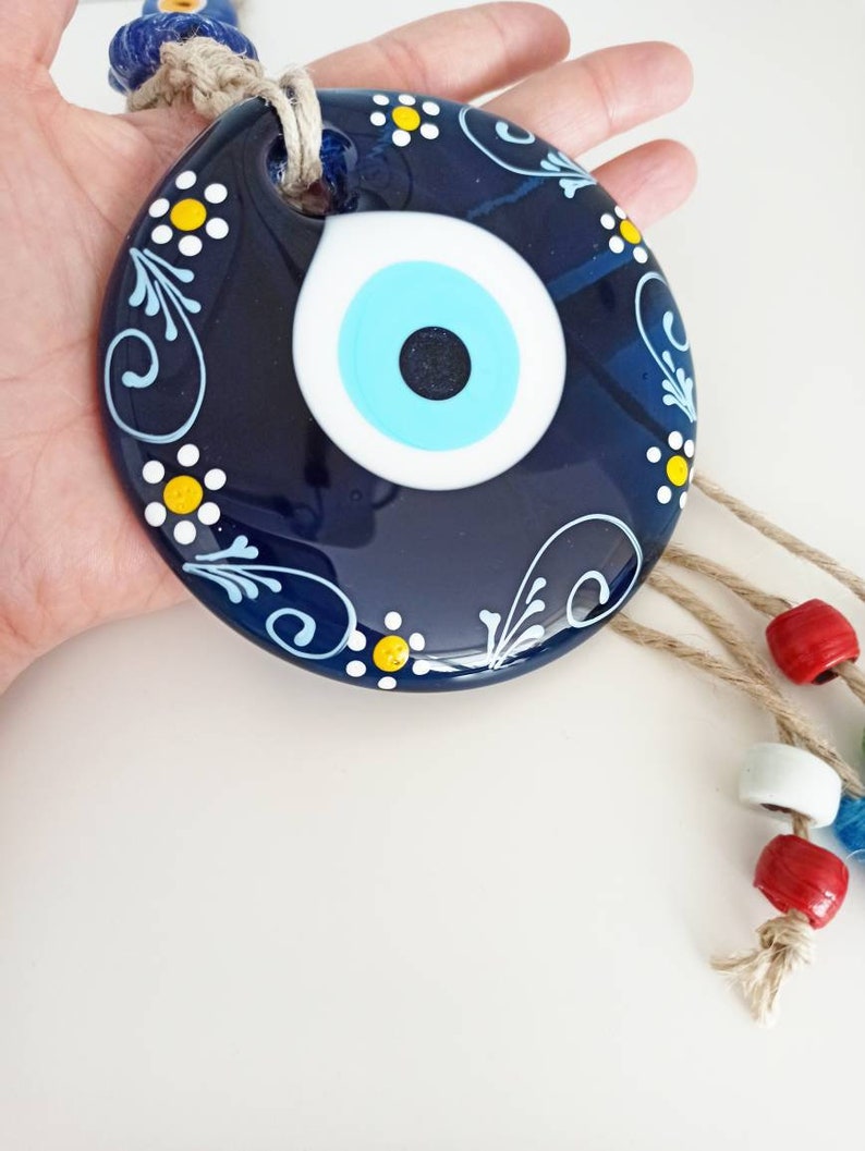 Large Evil Eye Painted Evil Eye Evil Eye Art Turkish Eye | Etsy