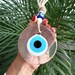 Evil Eye Wall Hanging Clear Evil Eye Transparent Evil Eye - Etsy