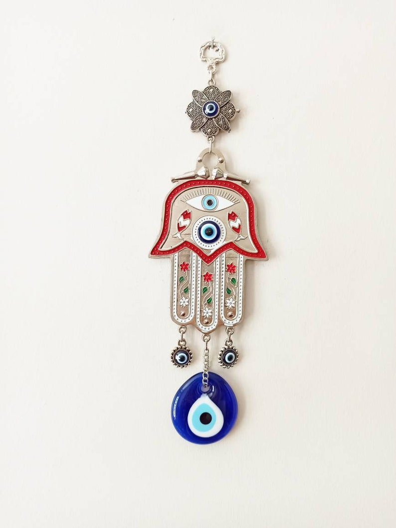Hamsa and Evil Eye Decor Hamsa Wall Art Hamsa Hand Hanging | Etsy
