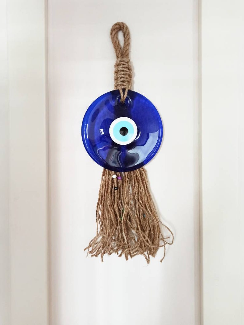 Large Evil Eye Hanging Blue Evil Eye Evil Eye Outdoor | Etsy