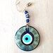 Large Round Bead Large Evil Eye Decor Turkish Eye Hanging - Etsy