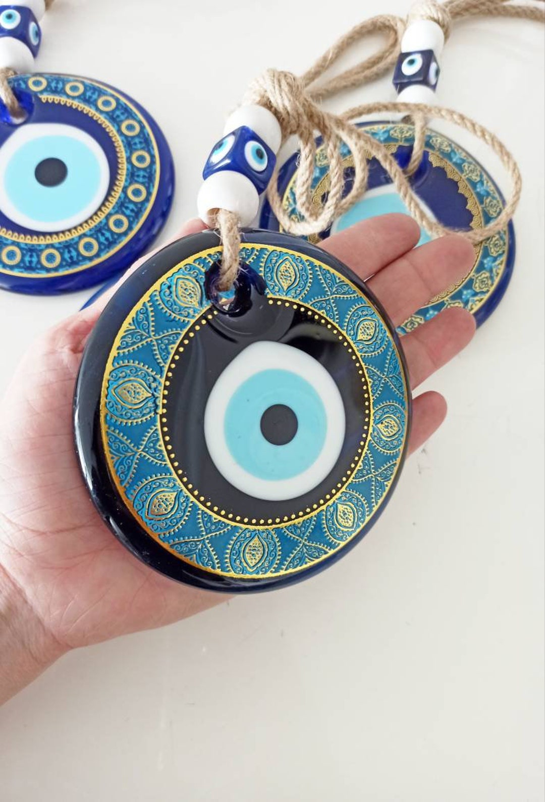 Large Evil Eye Wall Hanging, Evil Eye Wall Decor, Evil Eye Door, Home ...