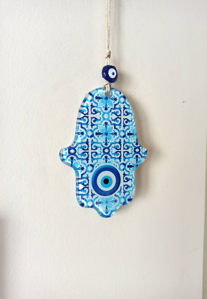 Hamsa Home Decor Hamsa Hand Art Hamsa and Evil Eye Hamsa - Etsy