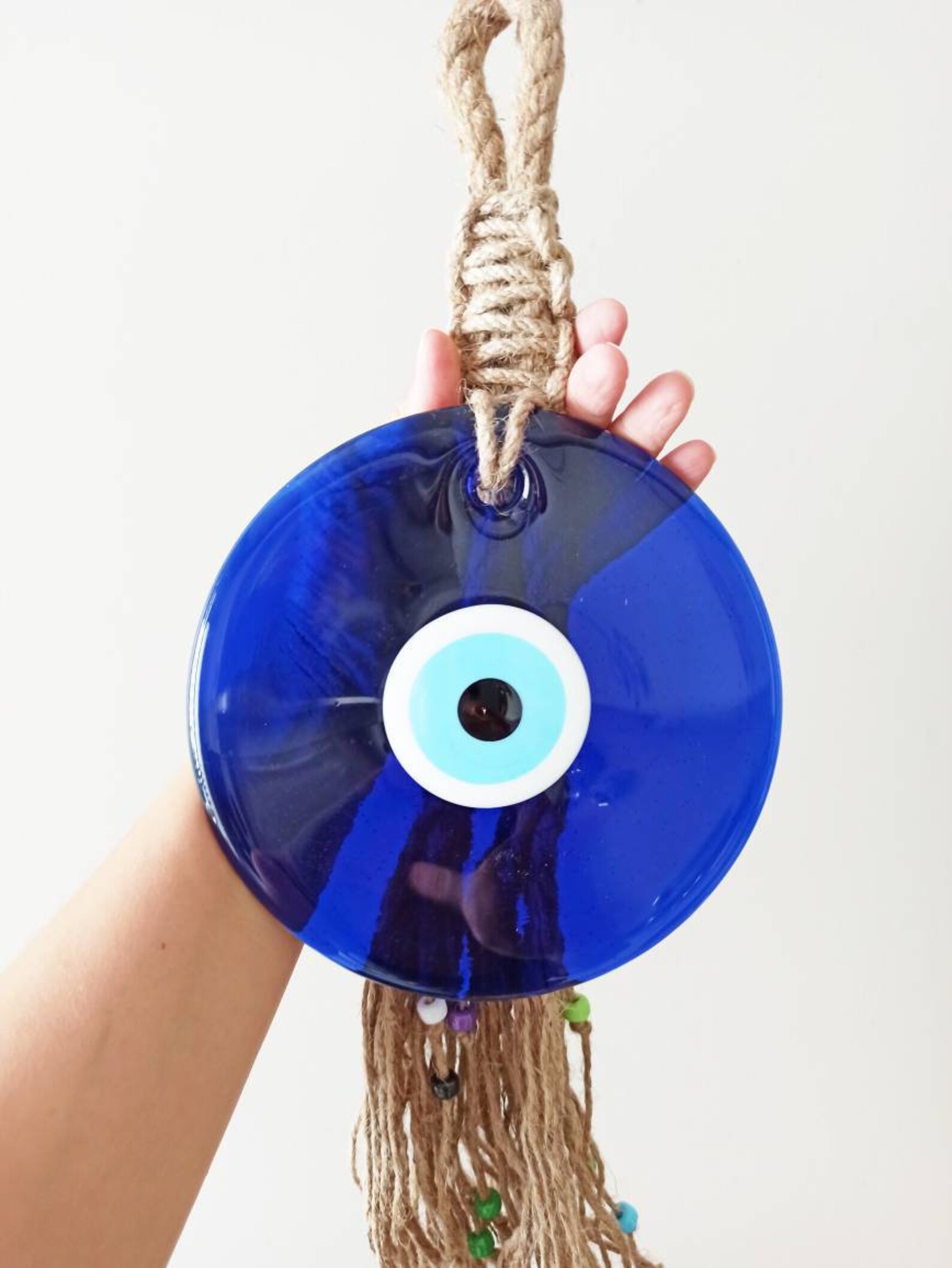 Large Evil Eye Hanging Blue Evil Eye Evil Eye Outdoor | Etsy