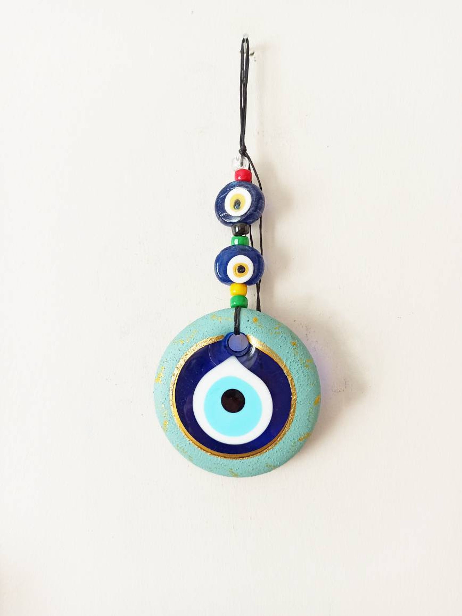 Unique Evil Eye Decor Glass Wall Art Evil Eye Door Hanger | Etsy