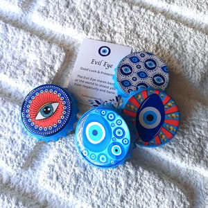 Evil Eye Magnet, Magnet Bottle Opener, Fridge Magnets Cute, Evil Home ...