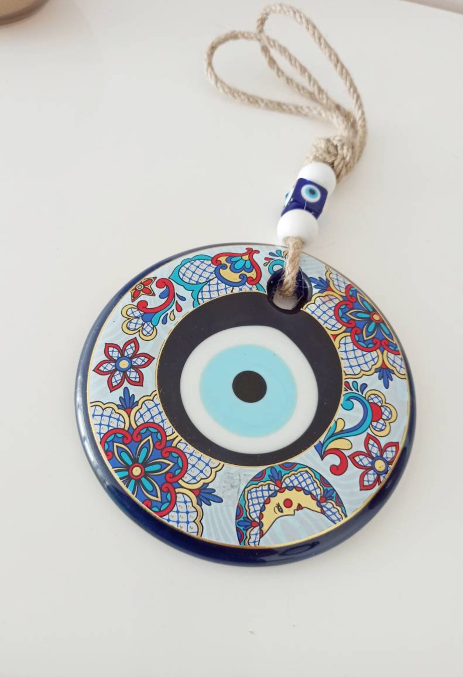 Evil Eye Wall Decor, Large Evil Eye, Turksih Eye Hanging, Evil Eye Wall ...