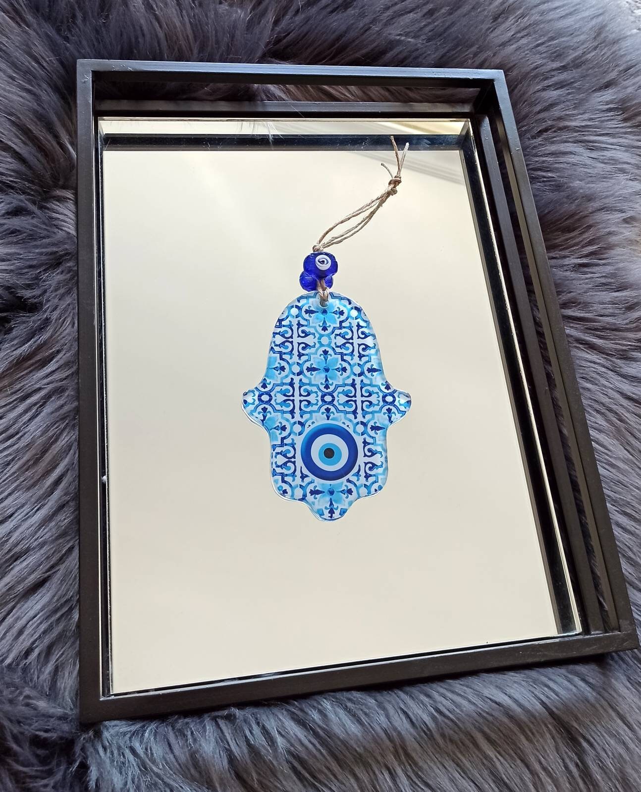 Hamsa Home Decor Hamsa Hand Art Hamsa and Evil Eye Hamsa - Etsy