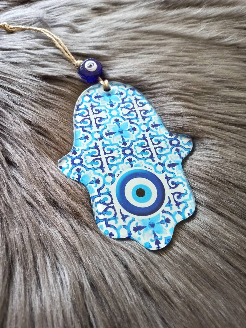 Hamsa Home Decor Hamsa Hand Art Hamsa and Evil Eye Hamsa - Etsy