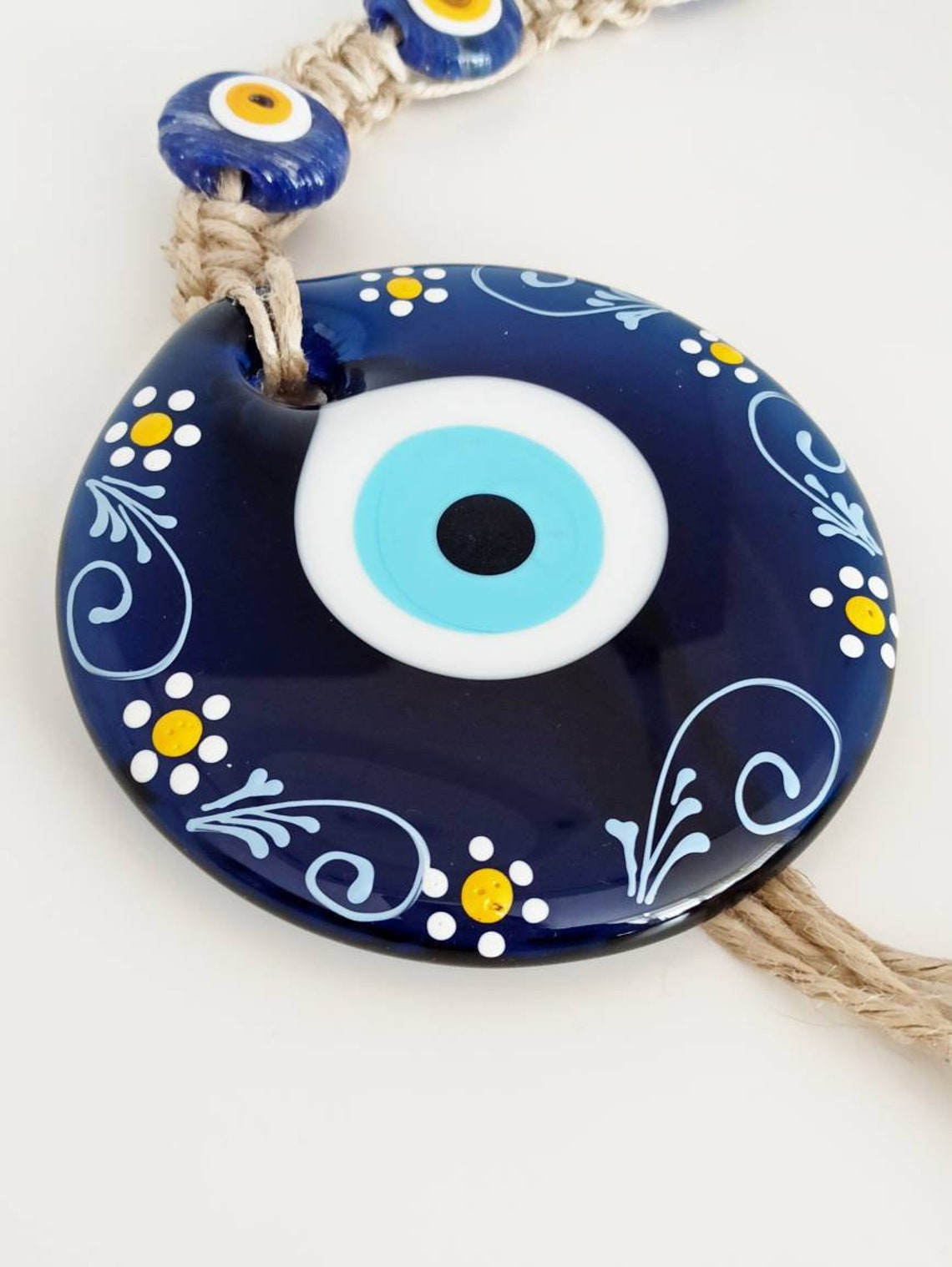 Large Evil Eye Painted Evil Eye Evil Eye Art Turkish Eye | Etsy
