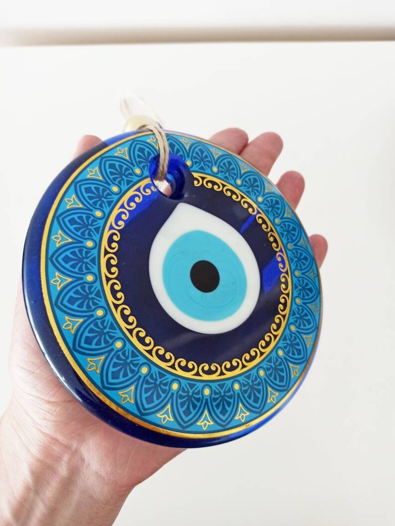 Large Evil Eye Evil Eye Wall Decor Nazar Boncuk Round Evil | Etsy