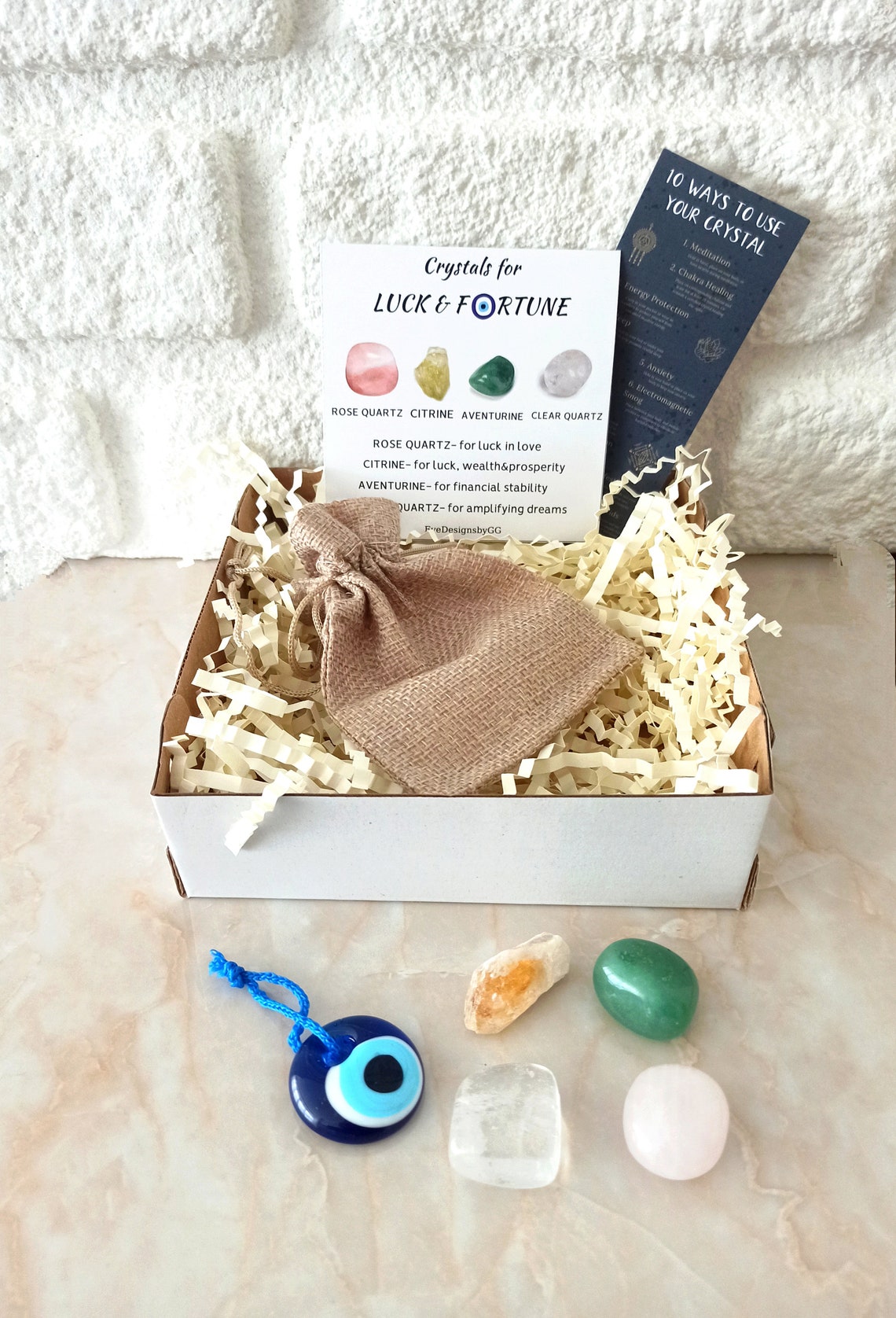 Luck and Fortune Crystal Kit, Money Crystal Set, Success Crystals ...