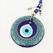 Large Round Bead Large Evil Eye Decor Turkish Eye Hanging - Etsy