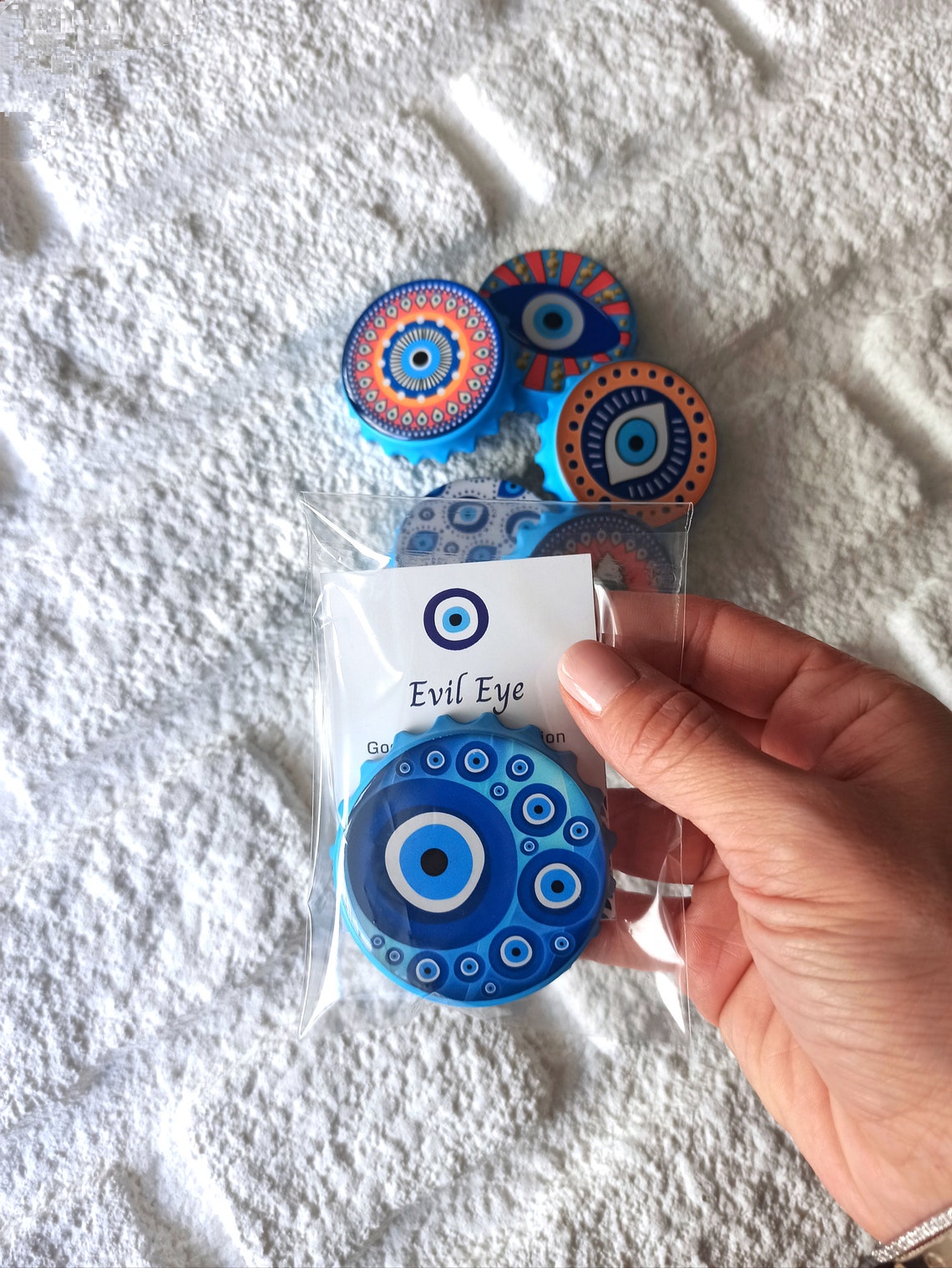 Evil Eye Magnet, Magnet Bottle Opener, Fridge Magnets Cute, Evil Home ...