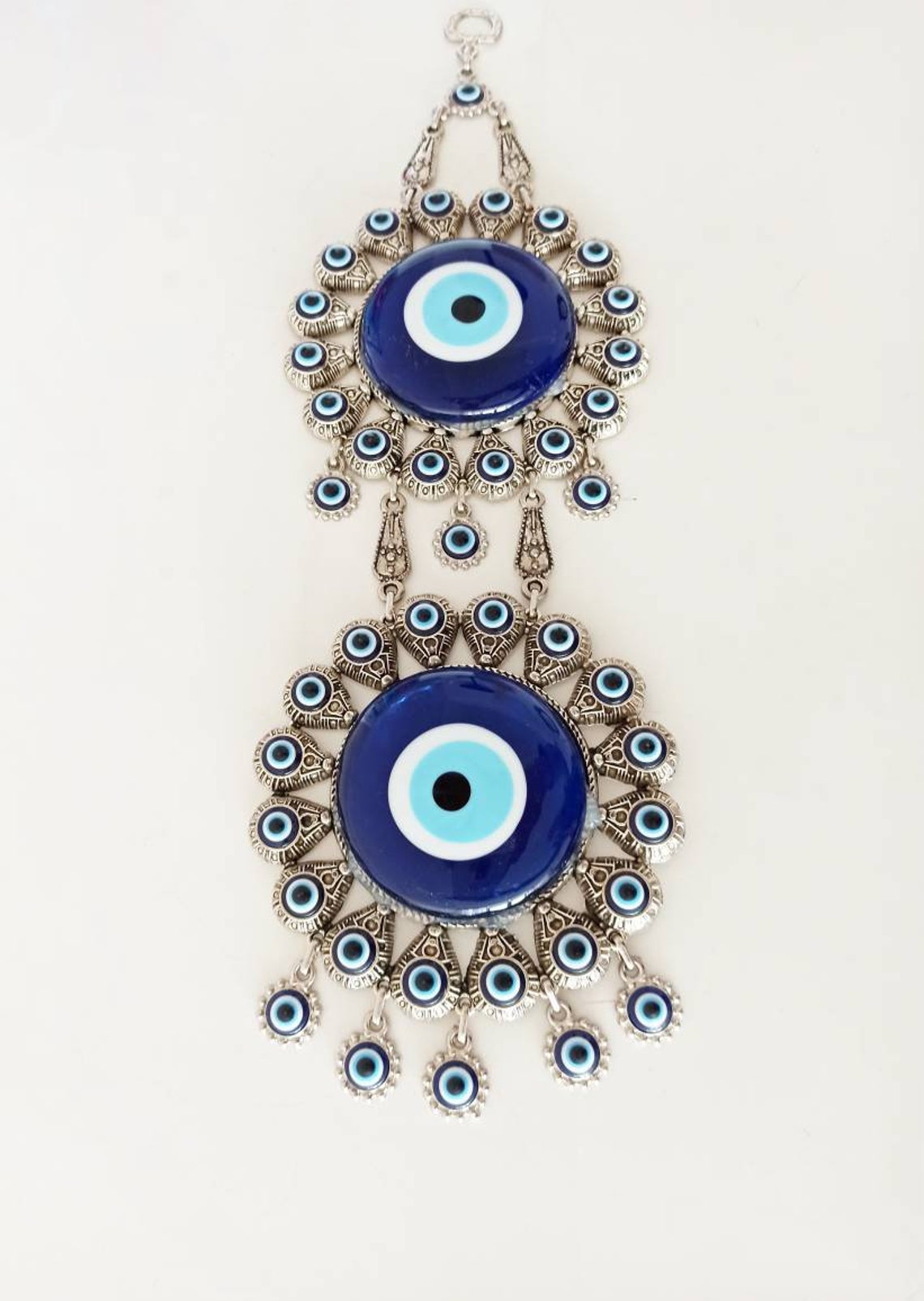 Metal Evil Eye Wall Hanging Evil Eye Zamak Silver Evil Eye - Etsy