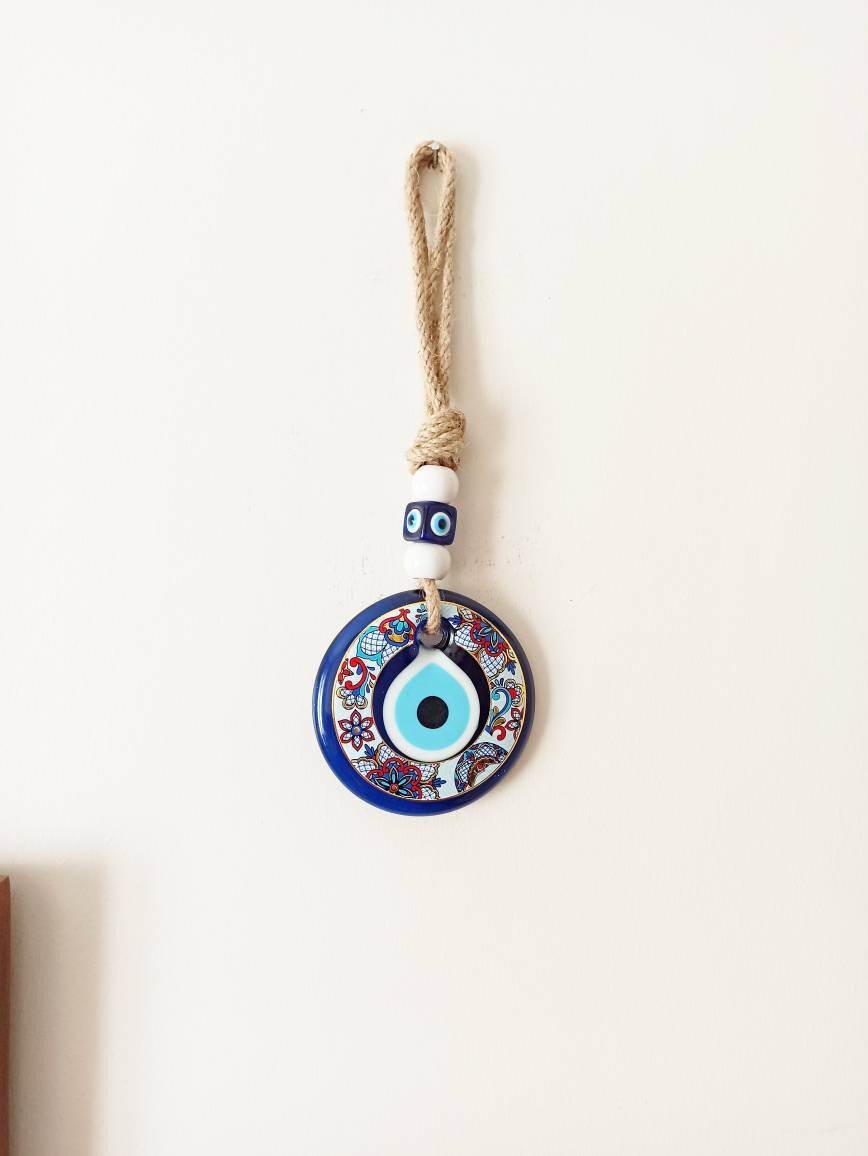 Evil Eye Wall Decor Nazar Turkish Amulet Evil Eye Art Evil - Etsy