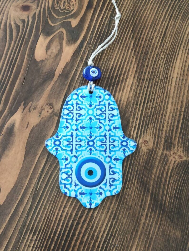 Hamsa Home Decor Hamsa Hand Art Hamsa and Evil Eye Hamsa - Etsy