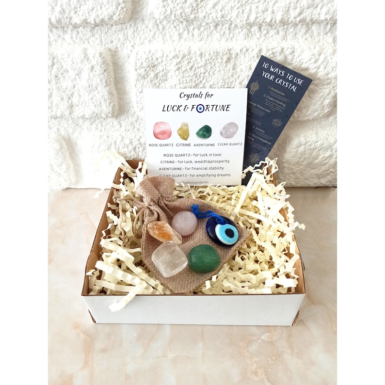 Luck and Fortune Crystal Kit, Money Crystal Set, Success Crystals ...